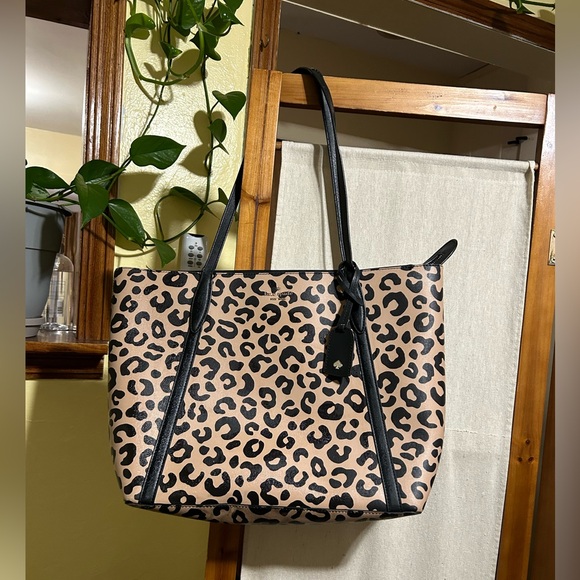 kate spade | Bags | Kate Spade Leopard Print Tote | Poshmark